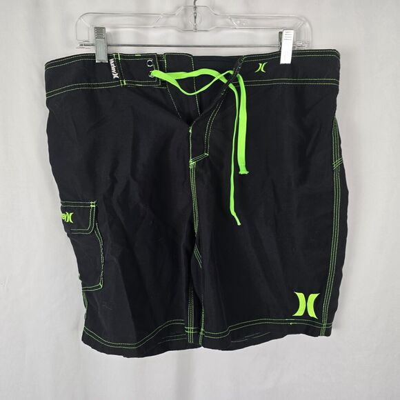 Hurley | Shorts | Hurley Athletic Swim Shorts Mens 35 Tag 33 Black ...